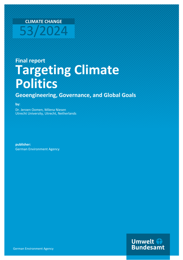 Targeting Climate Politics | Umweltbundesamt