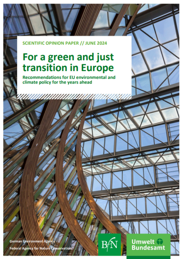 For a green and just transition in Europe | Umweltbundesamt