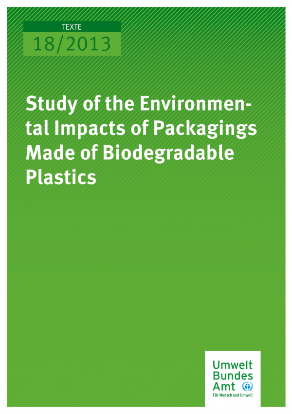 Study of the Environmental Impacts of Packagings Made of Biodegradable ...