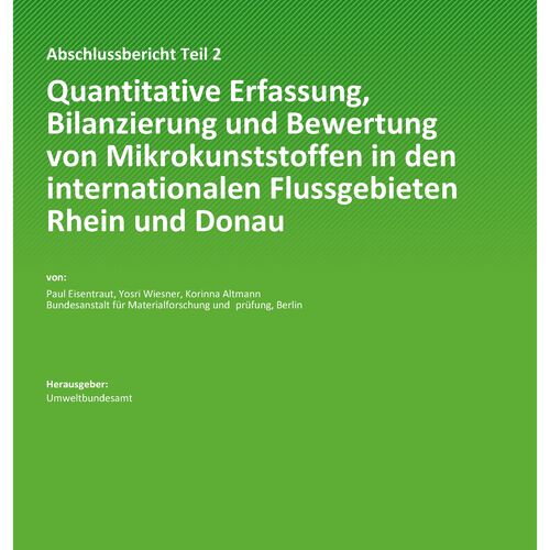 Quantitative Erfassung, Bilanzierung und Bewertung von ...